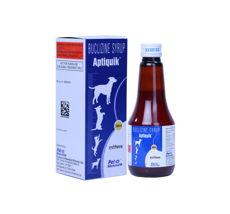 APTIQUICK SYRUP APPETITE STIMULANT & DIGESTIVE TONIC FOR DOGS 200ML ...