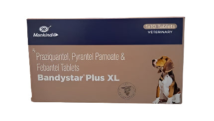 BANDYSTAR PLUS XL TABLETS BROAD-SPECTRUM DEWORMER FOR DOGS – Paw Meds